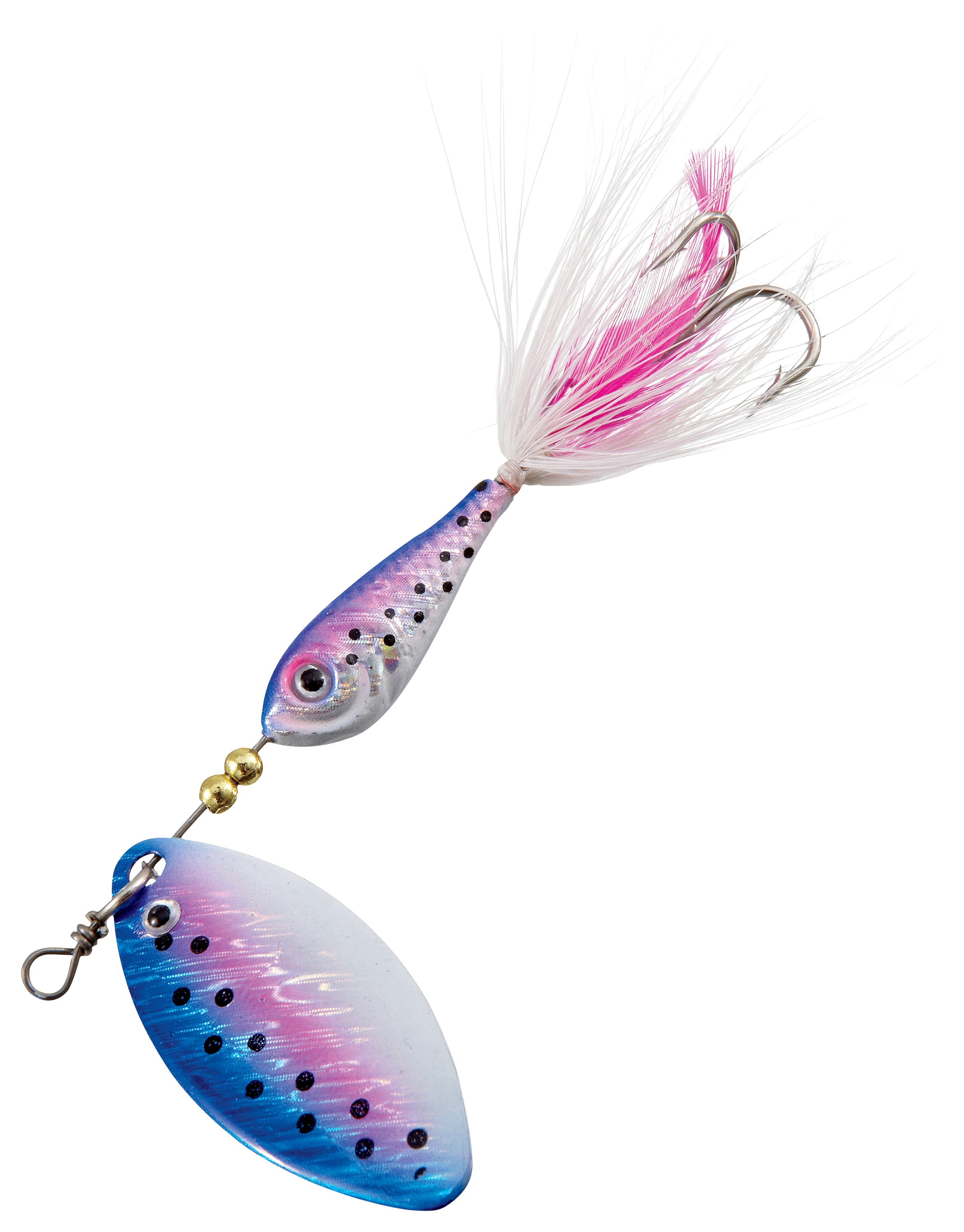 Bass Pro Shops XPS Lazer Eye Micro Spin - 1/8 oz. - Rainbow Trout ...